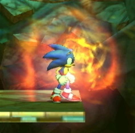 Super Smash Bros 3ds Picture 53 Sonic On Fire By Quincyjazimar13 On