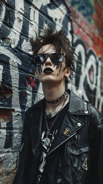 Free Punk Style Portrait Image Punk Neon Green Download At Stockcake