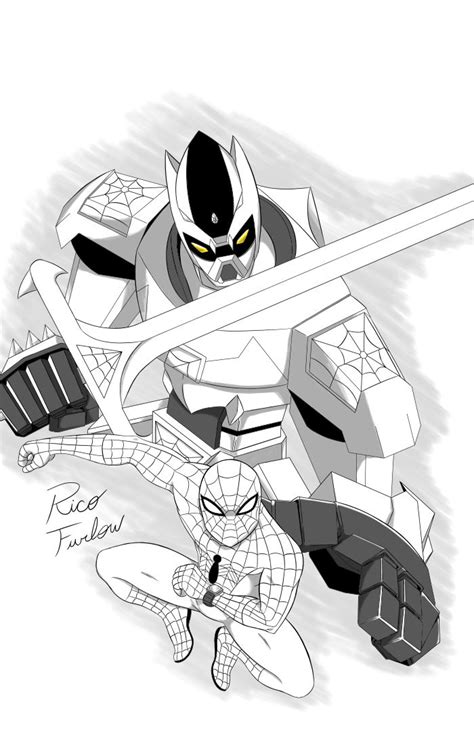 Spider Man And Leopardon By Ricofurlow On Deviantart