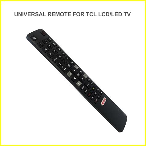 Systo Universal Tcl Tv Remote — Reliable Replacement For Tcl Tvs