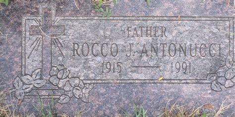 Rocco J Antonucci 1915 1991 Find A Grave Memorial