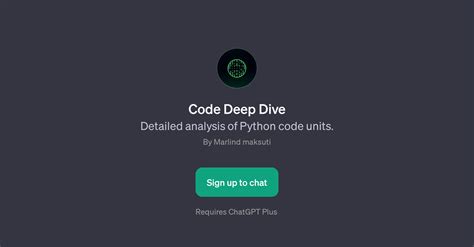 Code Deep Dive Ai Tool For Code Analysis