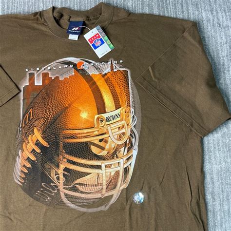 Vintage 2000s Pro Player Cleveland Browns Nfl Footbal Gem