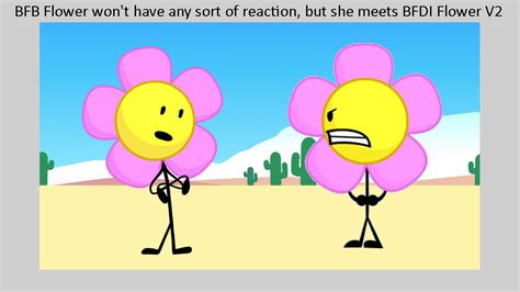 Bfb Flower Wont Have Any Sort Of Reaction But Sh By Abbysek On Deviantart