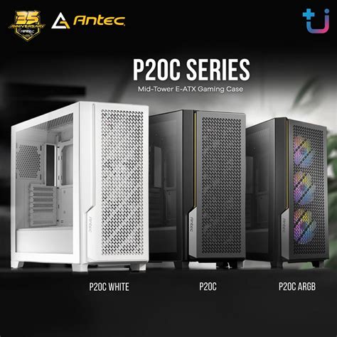 เคสรุ่นใหม่ล่าสุด Antec P20c Argb P20c P20c White กว้างใหญ่ ฟังก