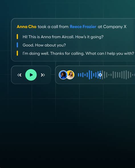 Unlock AI Powered Conversation Intelligence For Sales Support Aircall