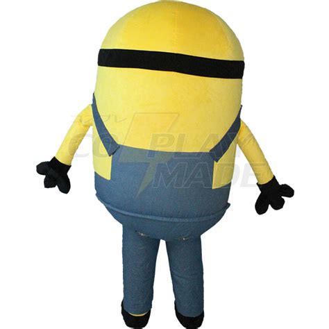 Yellow Minions Mascot Costume Cartoon