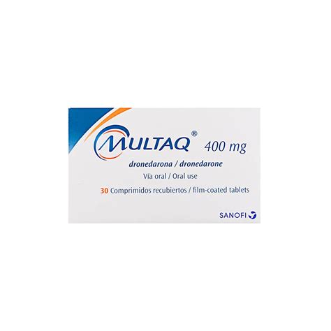 Multaq 400mg Sanofi Tabletas