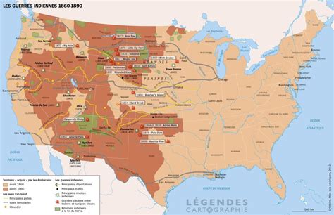 Apache Indians Map