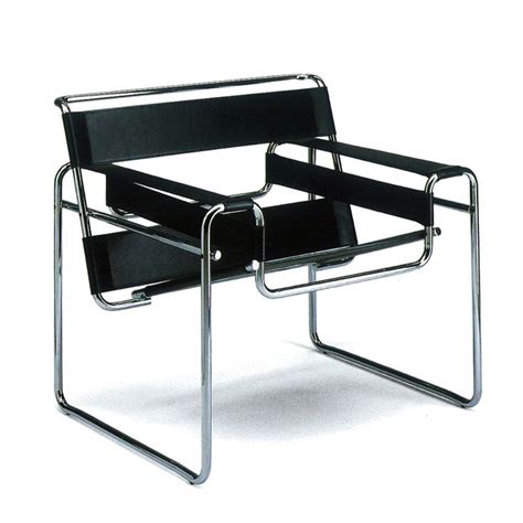Wassily Stuhl Leder Von Knoll Connox Conception De Chaise
