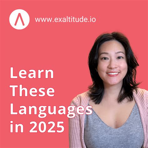 🏆 Top Programming Languages To Learn In 2025 By Jean Lee Founder Of Exaltitude