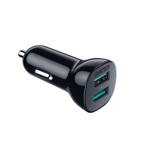 Choetech QC 3 0 36W Dual Ports Car Charger C0051 Price In Pakistan 2025 Priceoye