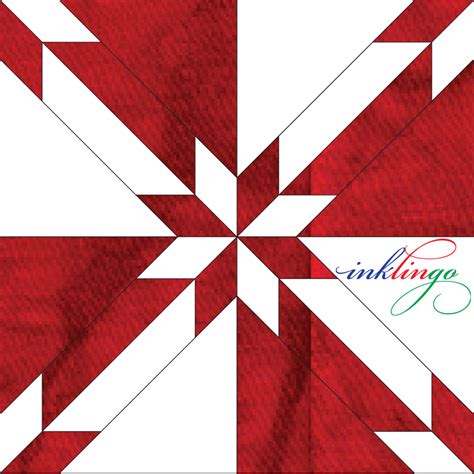 Hunters Star 9 Inch Download Quilt With Inklingo