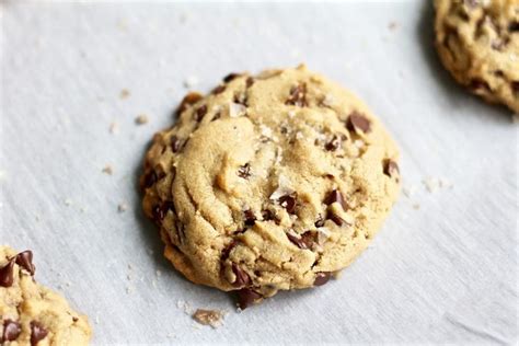 Sea Salt Peanut Butter Chocolate Chip Cookies Yuli Cooks Recipe