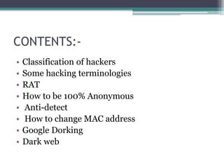 Ethical Hacking PPT