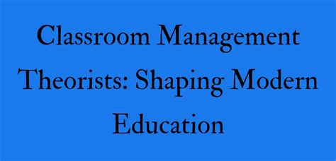 Understand Canters Assertive Discipline Classroom Management Expert