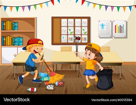 Clean Classroom Illustrations Royaltyfree Vector Graphics Clip Art