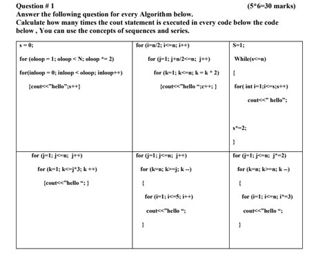 Solved Question 1 5630 Marks Answer The Following