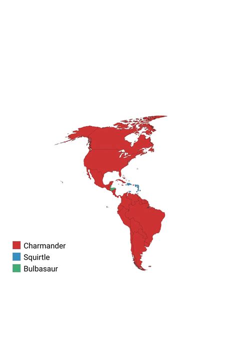 Americas Starter Preference Map R Maps