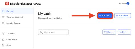 How To Manually Save Passwords In Bitdefender Securepass