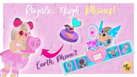 Phones Are Here Royale High New Phone And Mirror Update Youtube
