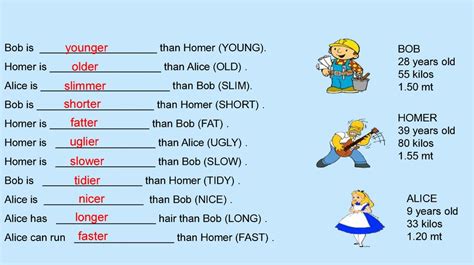 Comparative Adjectives презентация онлайн