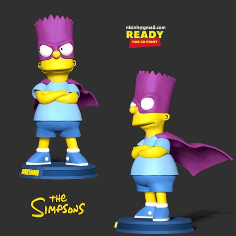 The Bartman 3d Model By Sinh Nguyen