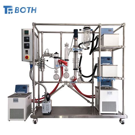 High Borosilicate Glass Short Range Molecular Wiped Film Distillation