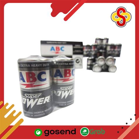 Jual Baterai Abc R P Super Power Tipe D Isi Shopee Indonesia