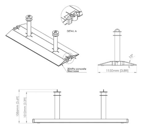 Vehicle Mitigation System Rapid Stop Barrier