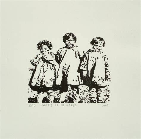 079 Mark Walley Ghosts Of St Marys Mini Gems 2022 Society Of American Graphic Artists