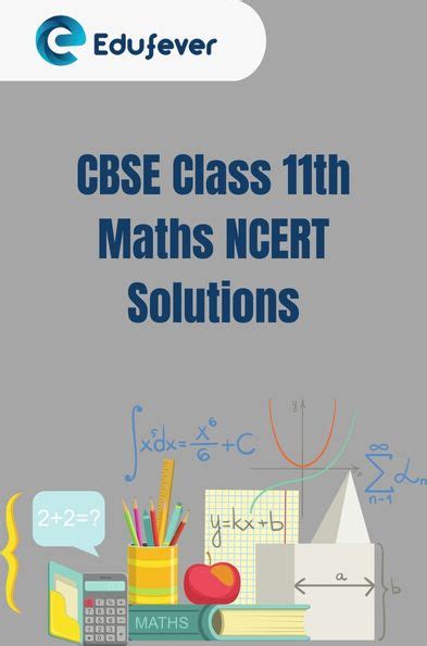 Class 11th Maths Ncert Solutions In Pdf