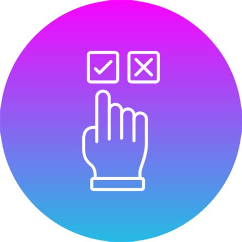 Choice Generic Flat Gradient Icon