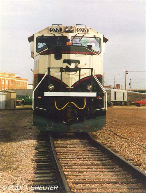 Bnsf 9771 Though It Looks All Bn Even Down To The Logo The Lettering On Its Flanks Are A Not