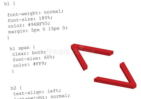 Source Code Css Vector Stock Vector Illustration Of Program 6491943