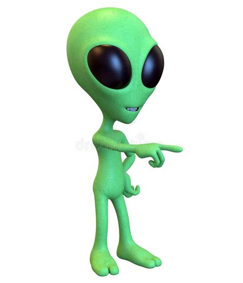 Alien Pointing Stock Illustrations 590 Alien Pointing Stock
