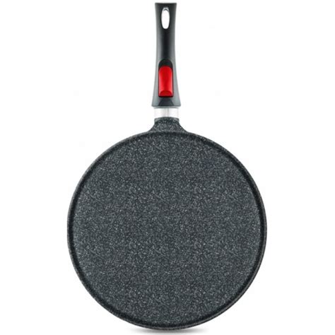Сковорода для пиццы НМП Granite 6432 литая, съемная ручка, 32см ...