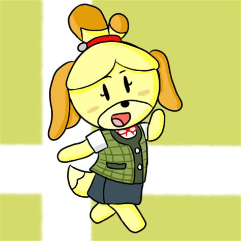 Smash Bros In My Style Isabelle By Z7demexico On Deviantart