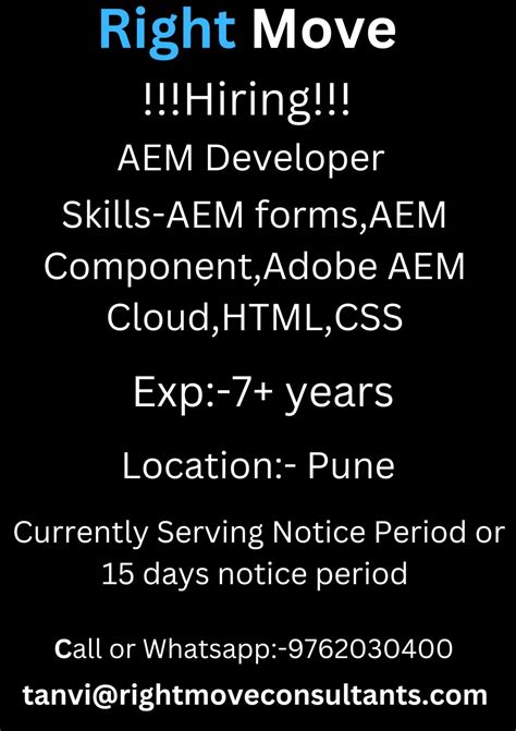 Tanvi P On Linkedin Aemdeveloper Aemcloud Javascript Html Aem Adobeexperiencemanager