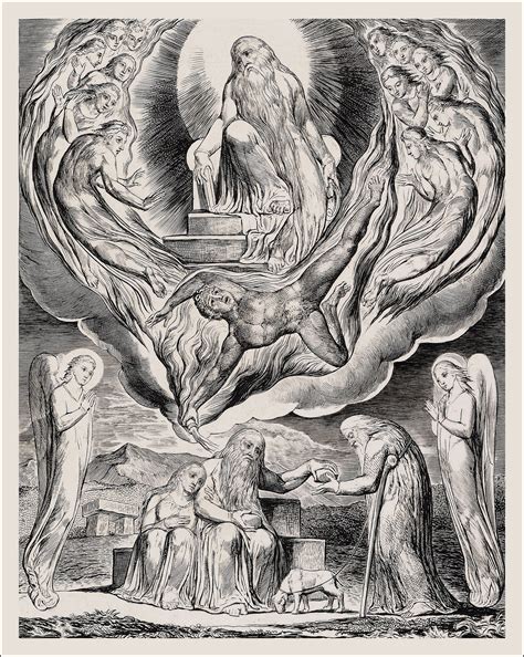 The Book Of Job By William Blake Book Graphics
