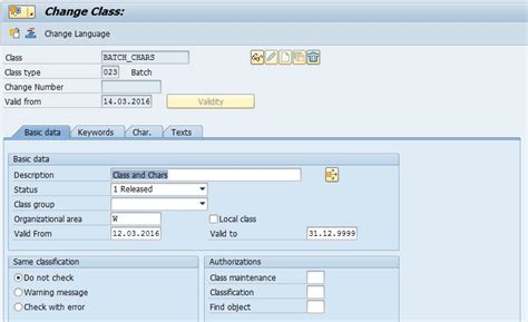 Class And Chars SAP Community
