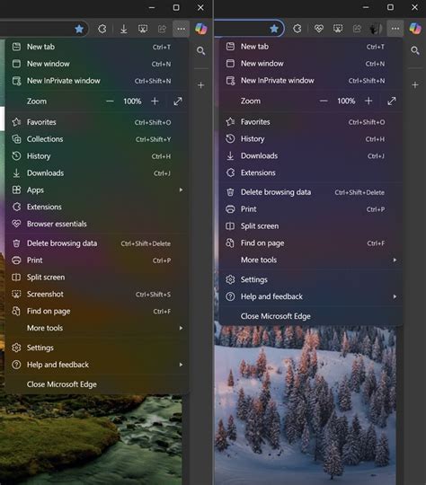 Microsoft Edge Is Trimming Down The Three Dot Menu After Bloating It On