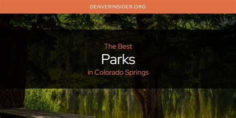 Best Parks In Colorado Springs Complete Guide 2026