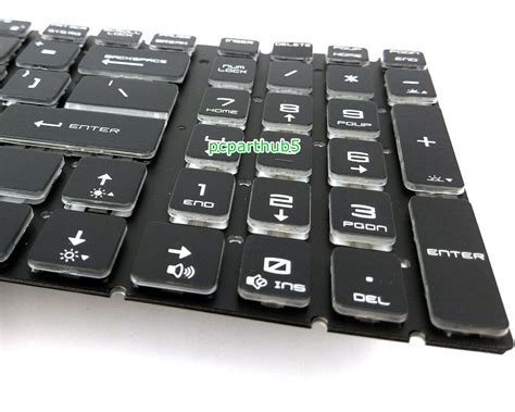 New MSI MS-16J5 MS-16J4 MS-179B MS-179C MS-1799 Keyboard US Full Color ...