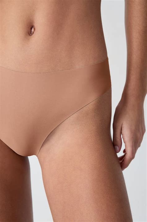 Tanga High Leg En Microfibre Pure Fit® Ecru Etam