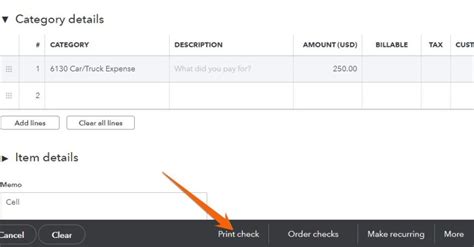 How To Write And Print Checks In Quickbooks Online