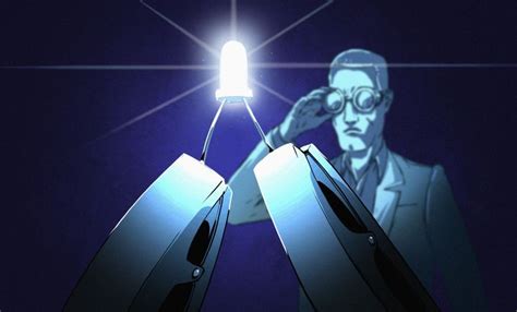 Incandescent Luminescence Of Semiconductor Junctions Characterised In The Lab Semiconductor