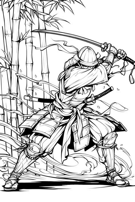 Samurai Coloring Pages 31 Printable Sheets Of Japanese Warriors