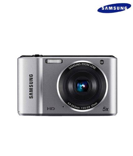 Buy Samsung ES90 14.2MP Point and Shoot Camera (Silver) with 5X Optical ...