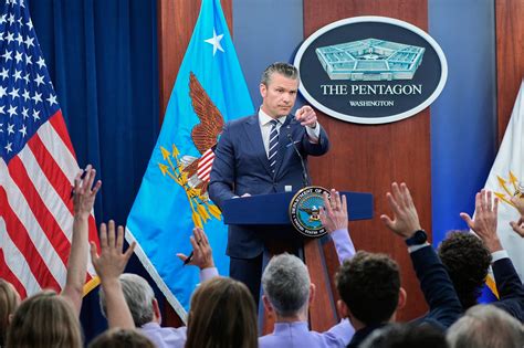 Press Group Condemns New Pentagon Rules On Reporting The New York Times